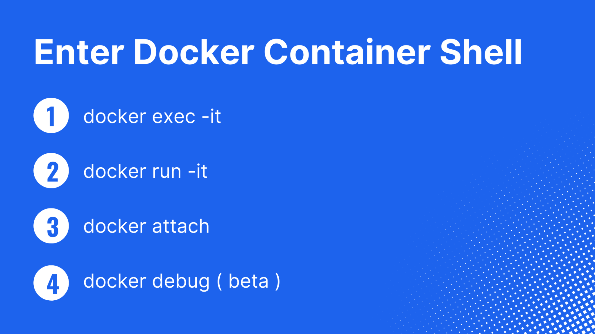 Enter Docker Container Shell - 4 Effective Methods Enter Docker Container Shell - 4 Effective Methods